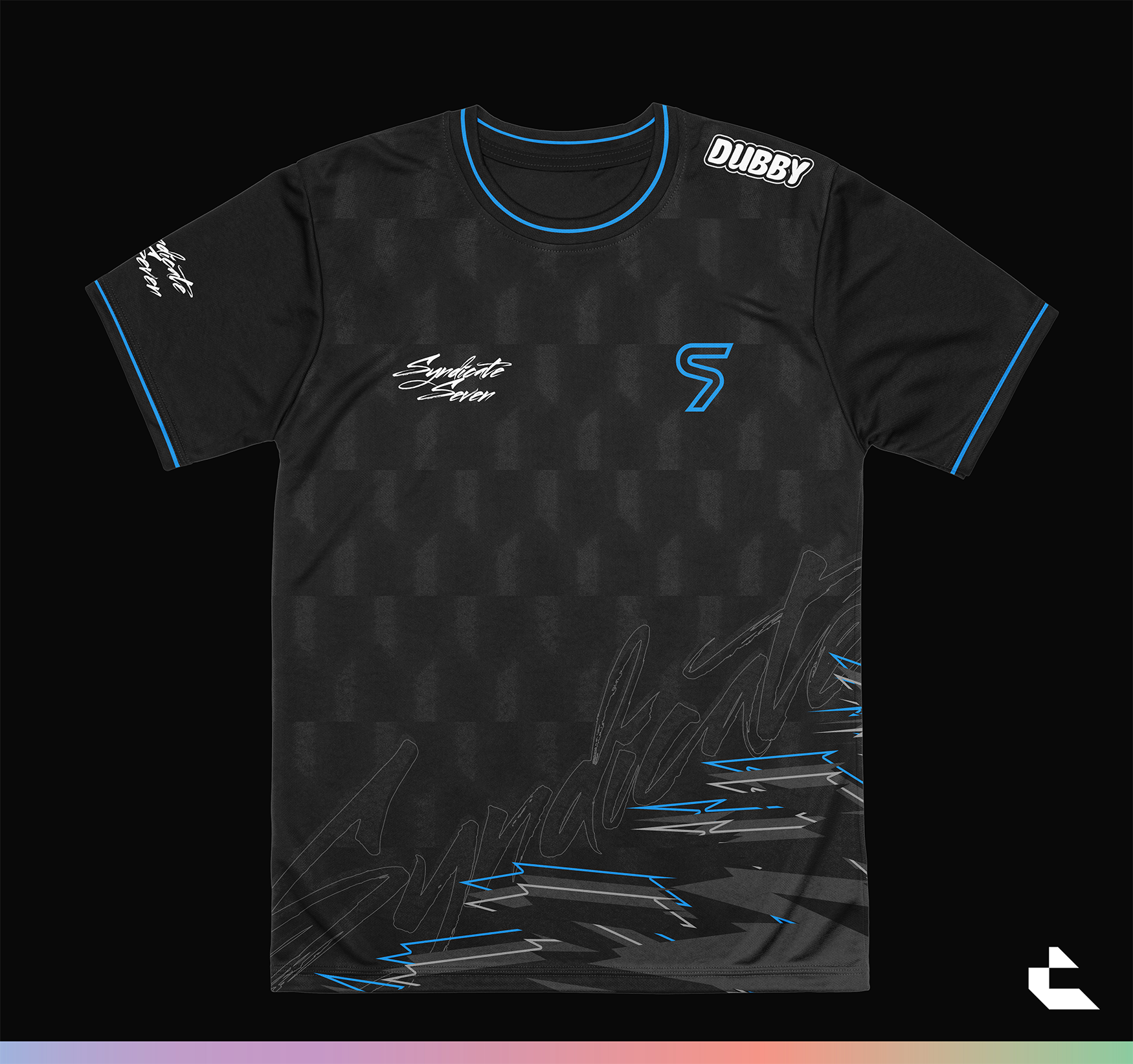 2025 Syndicate Seven Jersey - Black – Crafted